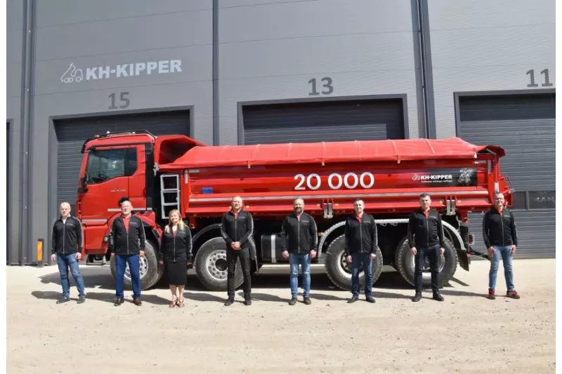 KH-Kipper – Der Kipper mit der Nummer 20.000 verlässt das KH-Kipper ...
