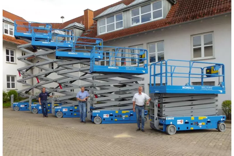 WEMO-tec – Neue umweltfreundliche Elektro-Scherenarbeitsbühnen für den ...